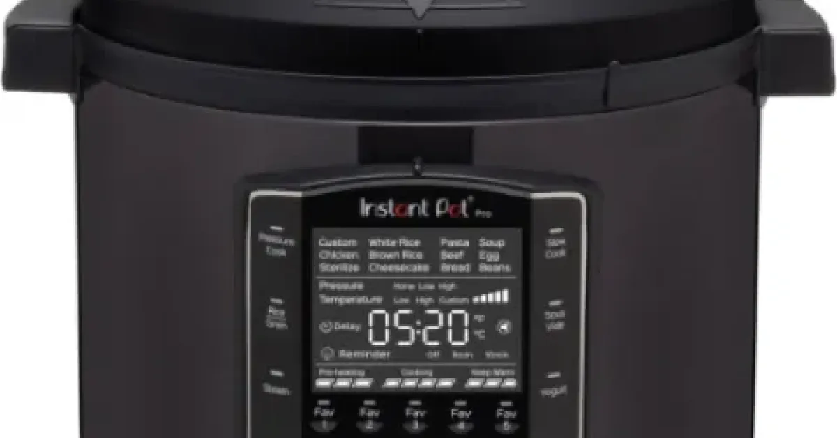 Test Instant Pot Pro 6 : l’autocuiseur qui simplifie vraiment la ...